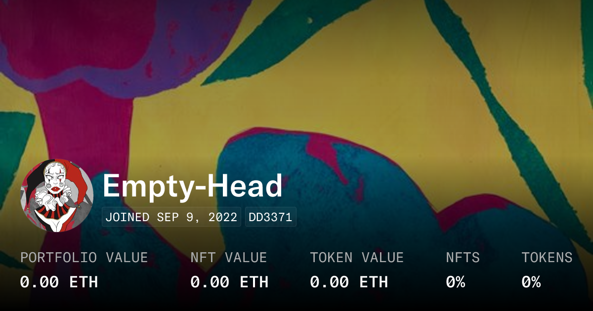 Empty-Head - Profile | OpenSea