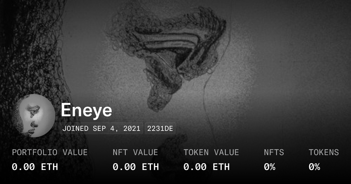 Eneye - Profile | OpenSea
