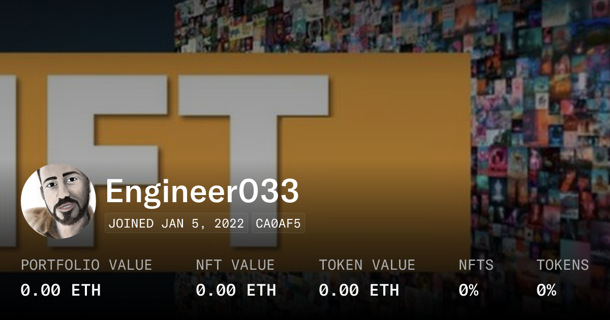 Engineer033 - Profile | OpenSea