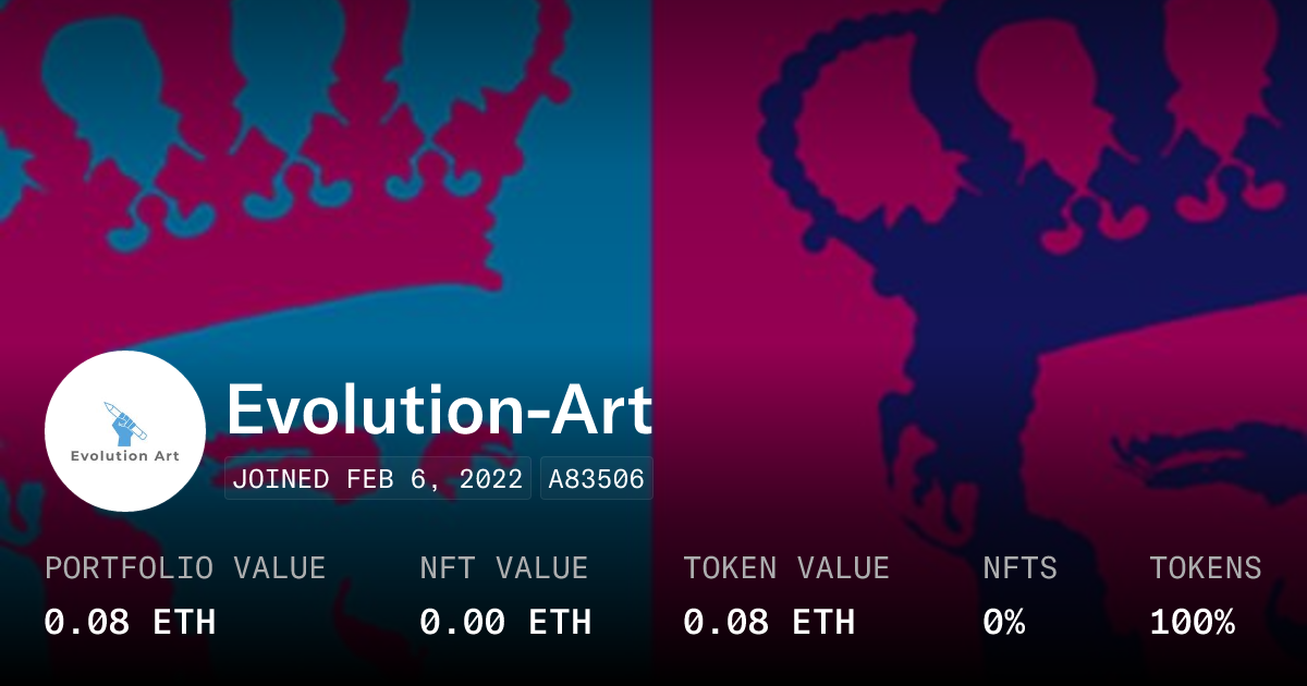 Evolution-Art - Profile | OpenSea
