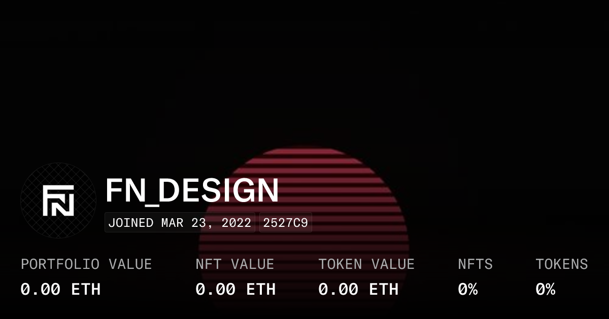 FN_DESIGN - Profile | OpenSea