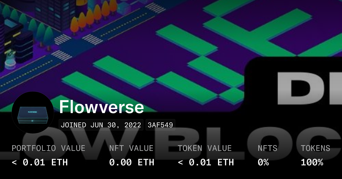 Flowverse - Profile | OpenSea