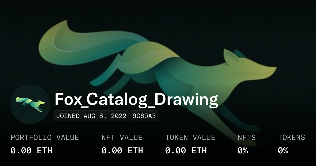 Fox_Catalog_Drawing - Perfil | OpenSea