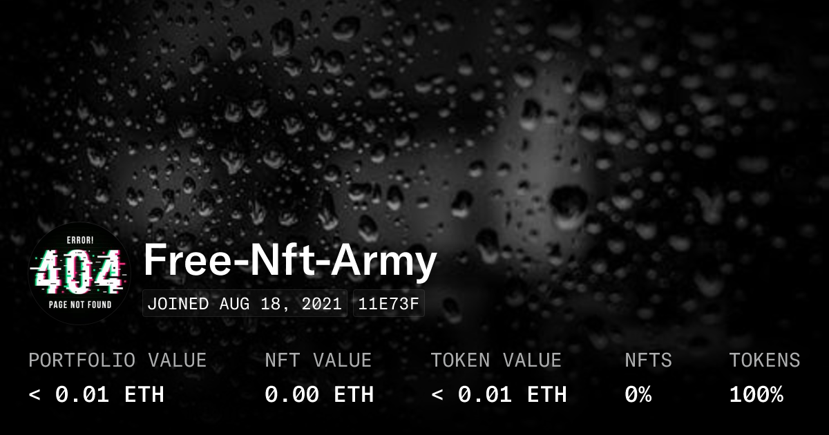Free-Nft-Army - Profile | OpenSea