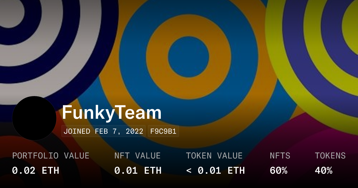 FunkyTeam - Profile | OpenSea