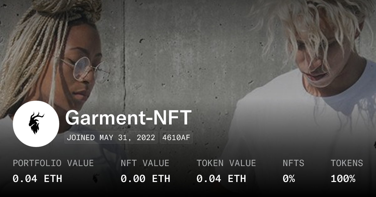 Garment-NFT - Profile | OpenSea