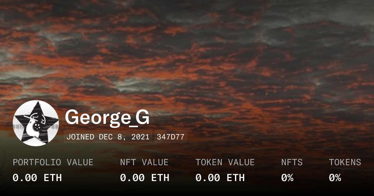George_G - Profile | OpenSea