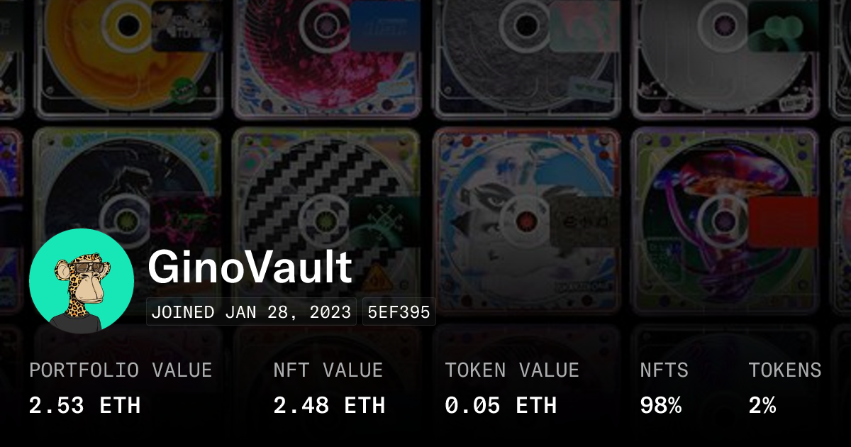 GinoVault - Profile | OpenSea