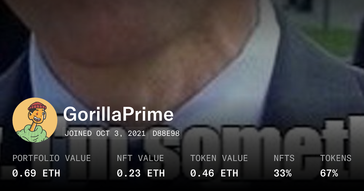 GorillaPrime - Profile | OpenSea