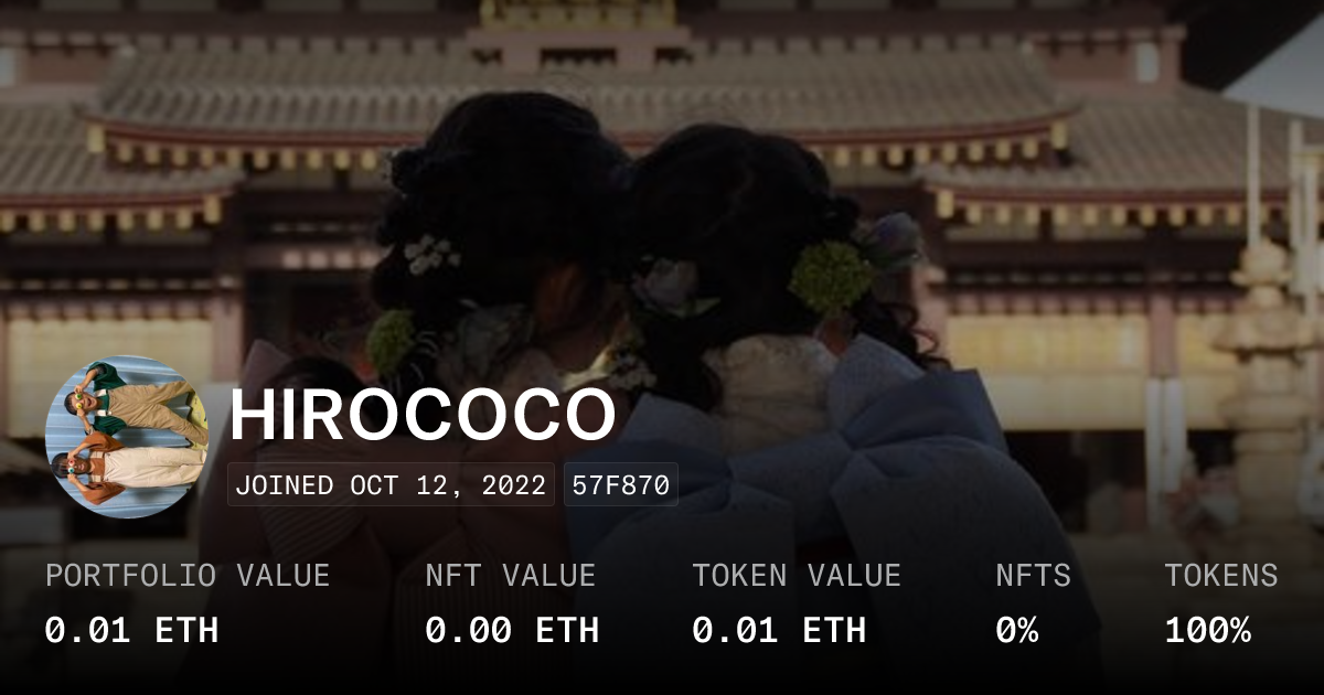 HIROCOCO - Profile | OpenSea