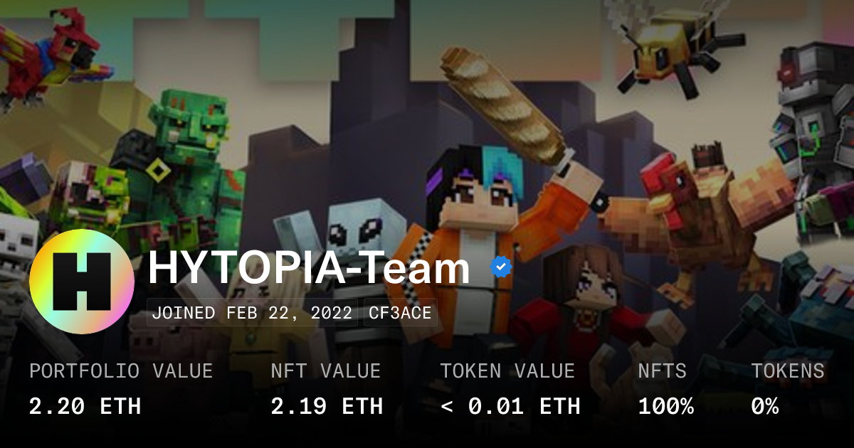 HYTOPIA-Team - Profile | OpenSea