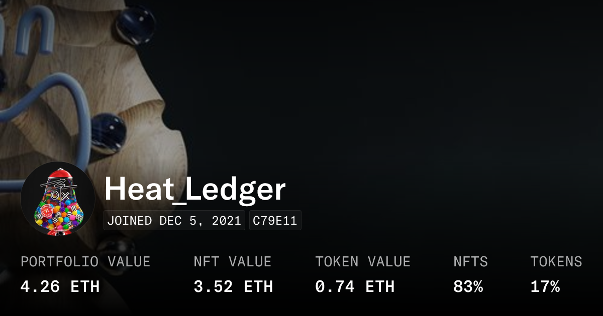 Heat_Ledger - Perfil | OpenSea