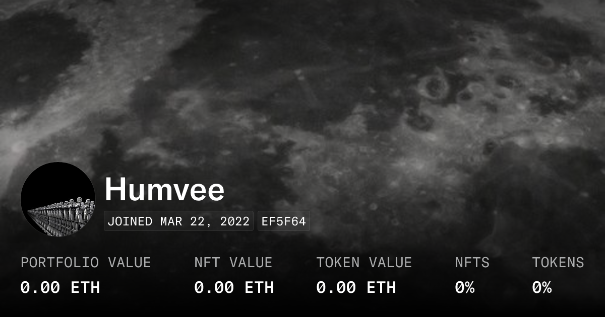 Humvee - Profile | OpenSea