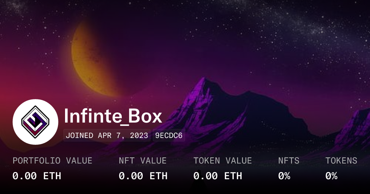 Infinte_Box - Profile | OpenSea