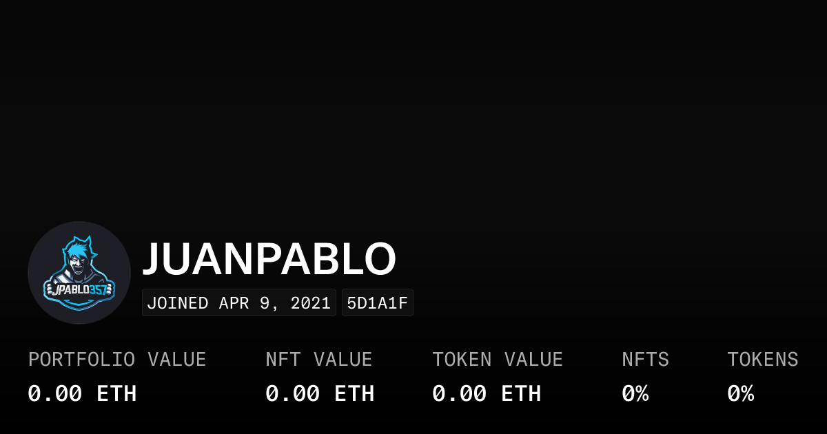 JUANPABLO - Perfil | OpenSea