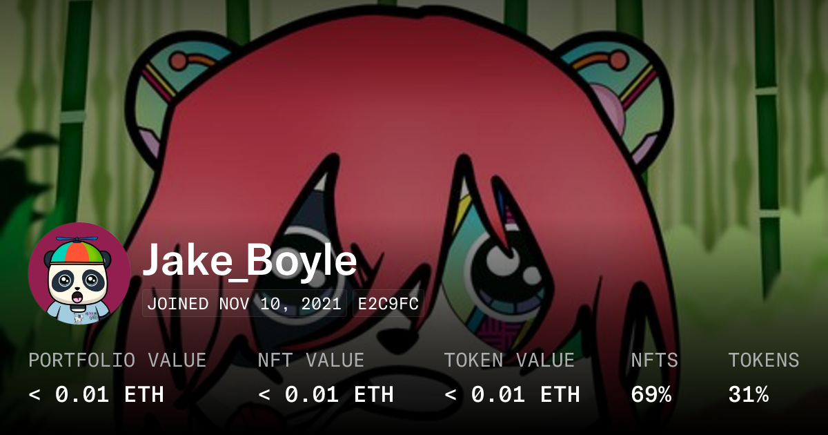 Jake_Boyle - Profile | OpenSea