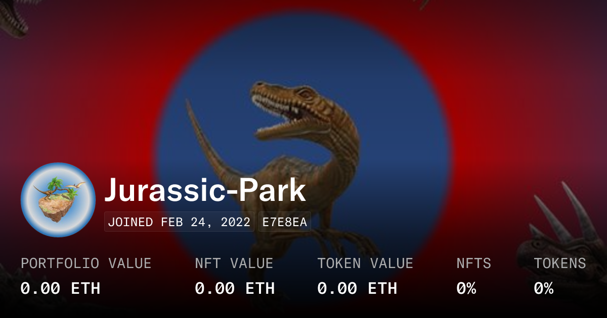Jurassic-Park - Perfil | OpenSea