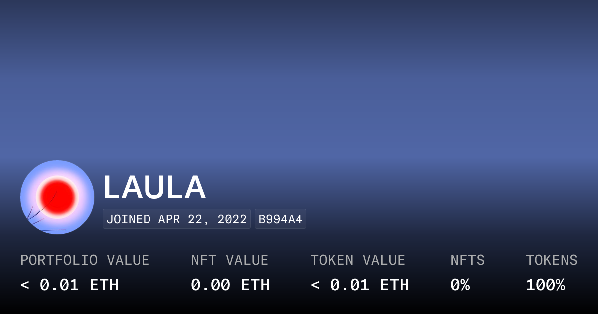 LAULA - Profile | OpenSea