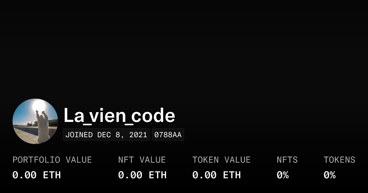 La_vien_code - Perfil | OpenSea