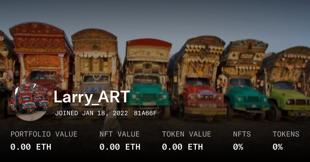 Larry_ART - Profile | OpenSea