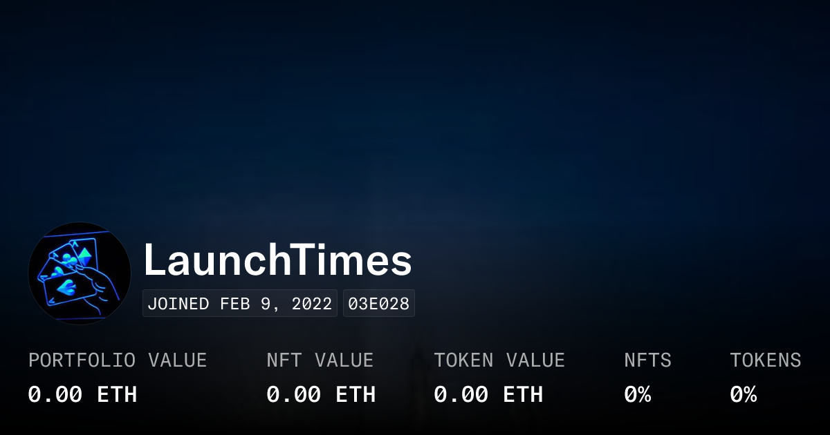 LaunchTimes - Profile | OpenSea