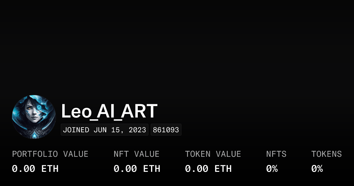 Leo_AI_ART - Profile | OpenSea