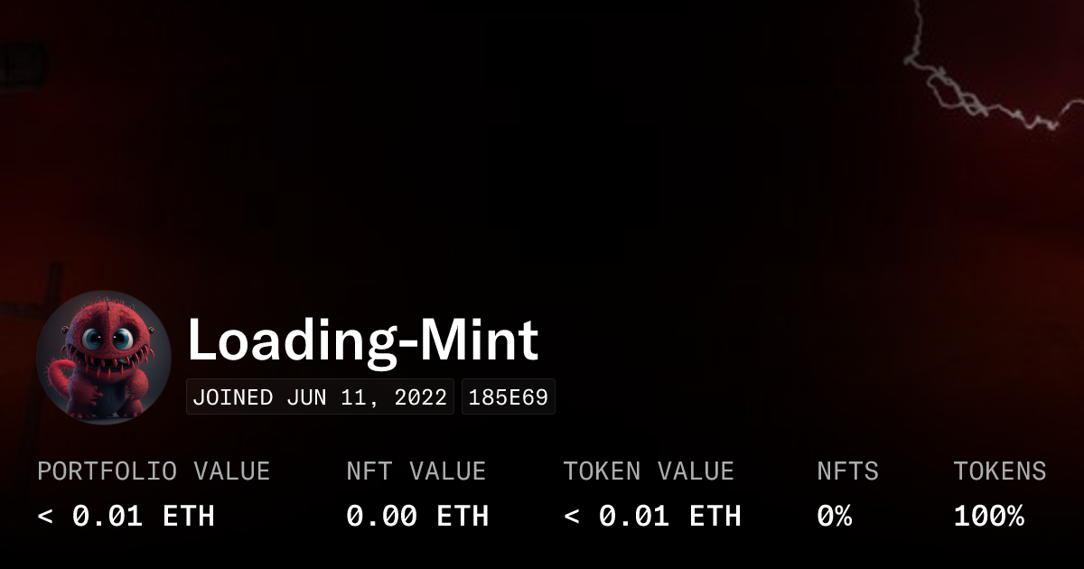 Loading-Mint - Profile | OpenSea