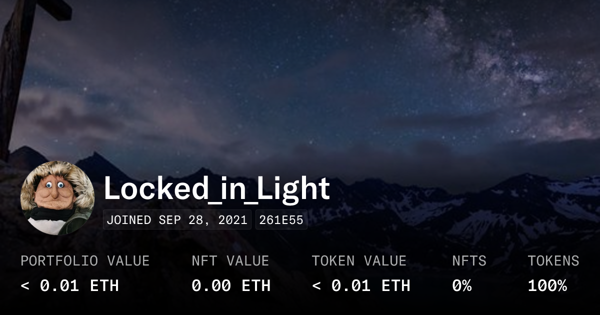 Locked_in_Light - Profile | OpenSea