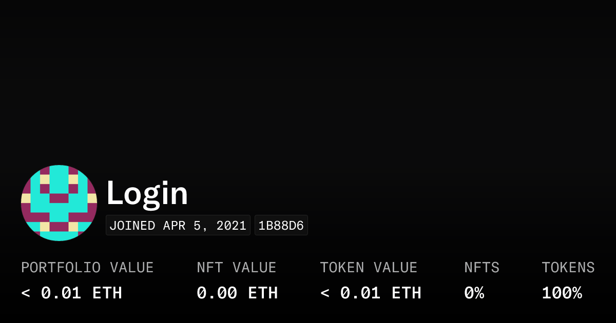 Login - Perfil | OpenSea