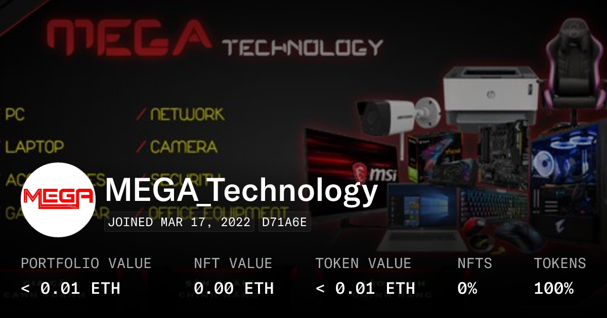 MEGA_Technology - Profile | OpenSea