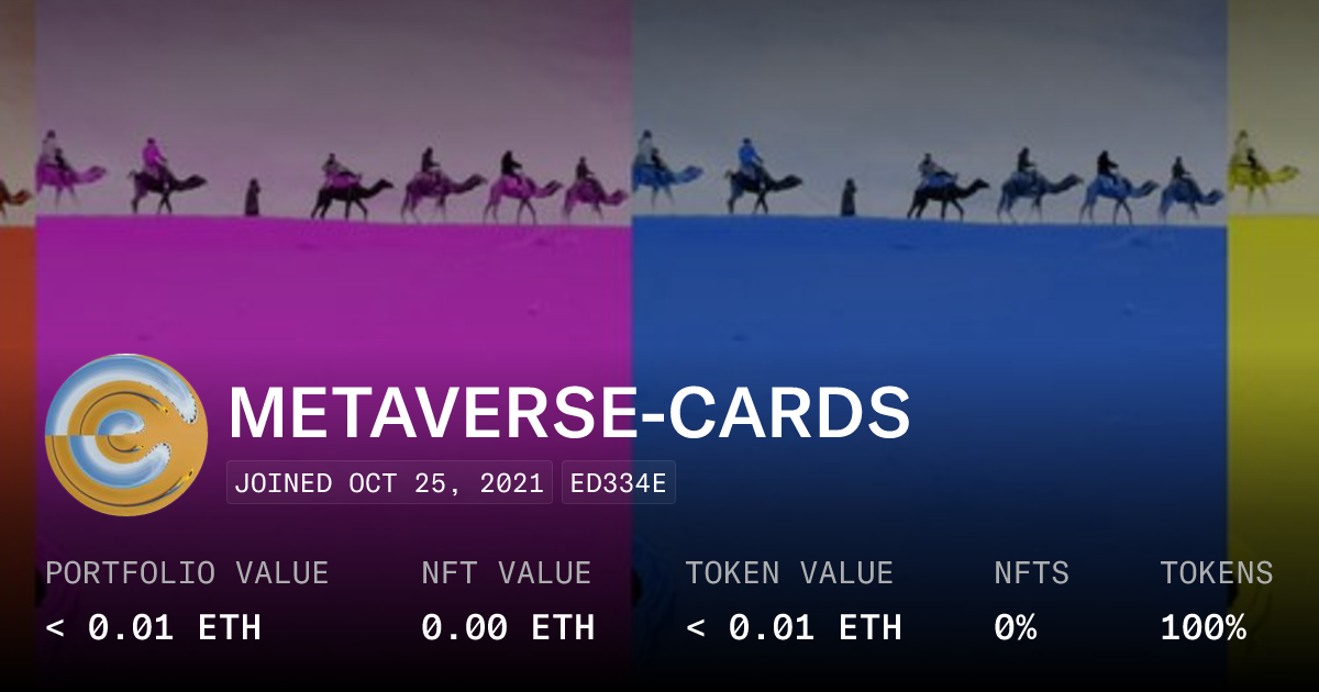 METAVERSE-CARDS - Profile | OpenSea