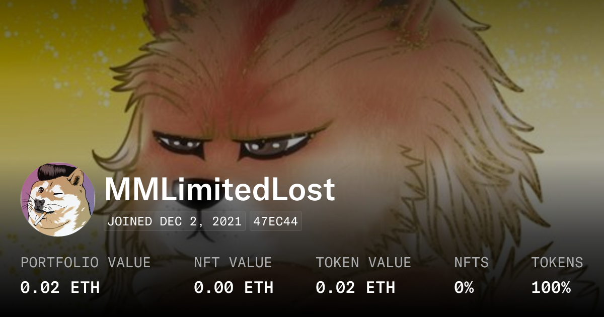 MMLimitedLost - Profile | OpenSea