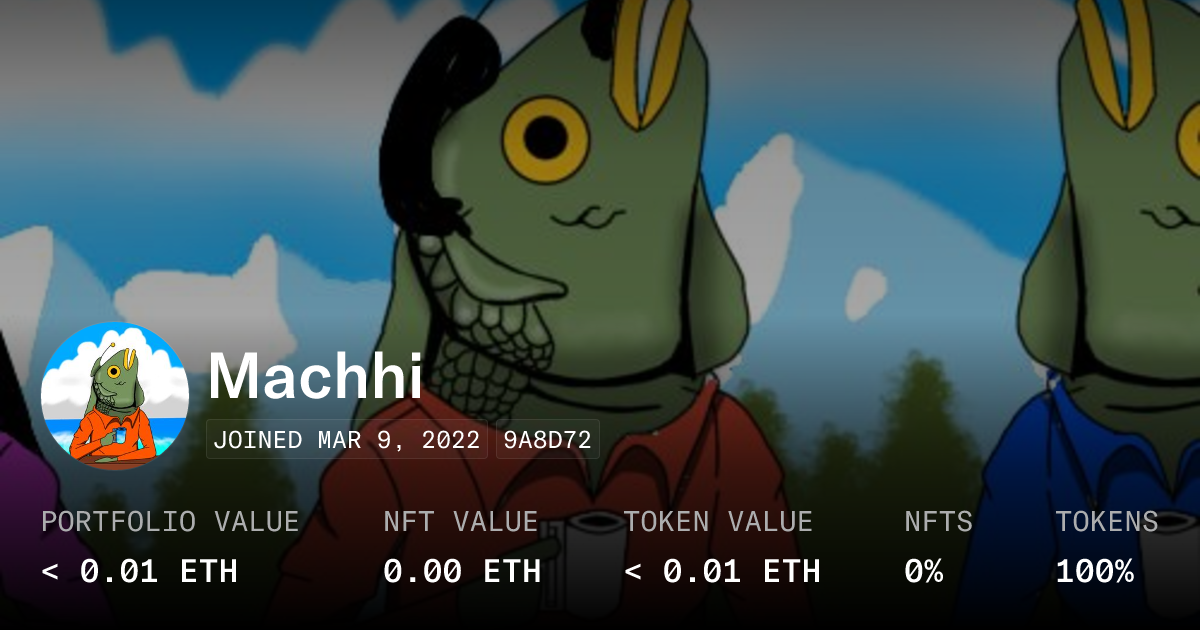 Machhi - Profile | OpenSea