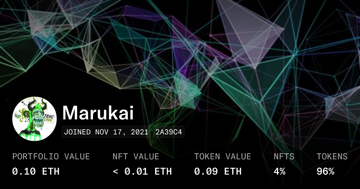 Marukai - Profile | OpenSea