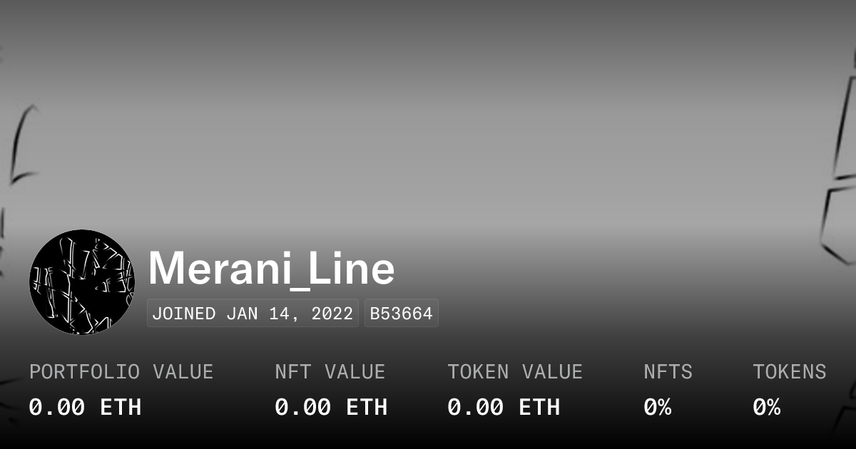 Merani_Line - Profile | OpenSea