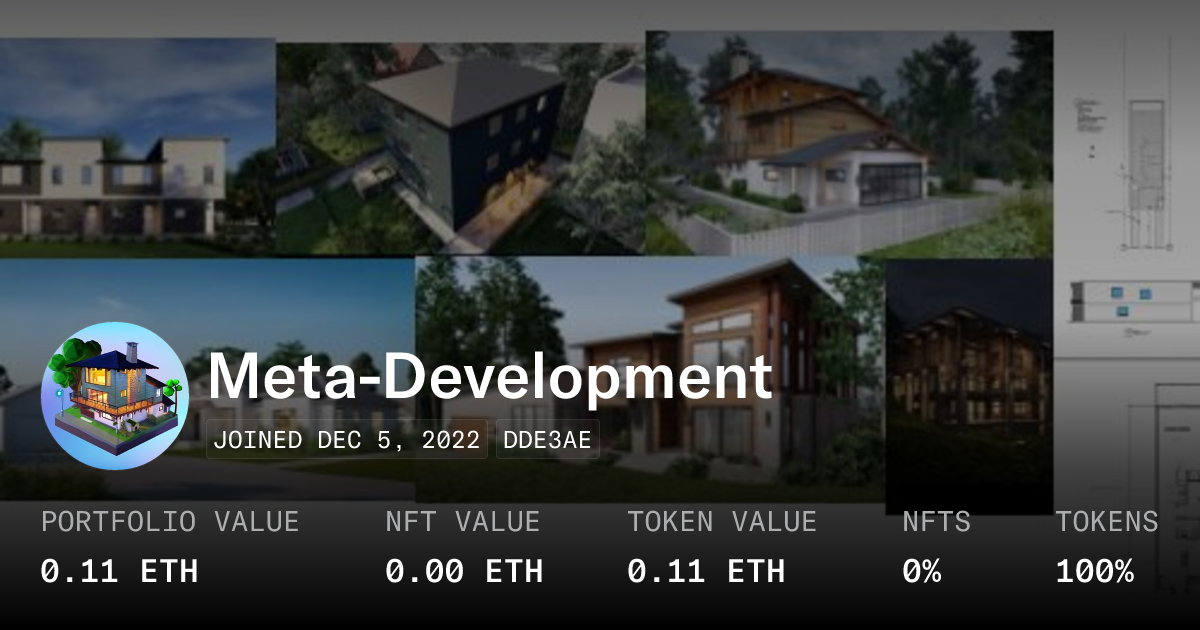 Meta-Development - Profile | OpenSea