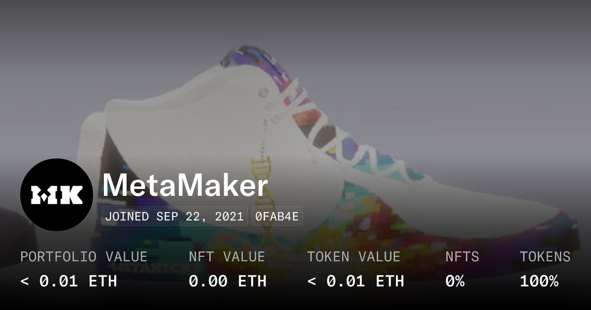 MetaMaker - Profile | OpenSea