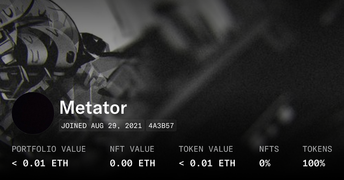 Metator - Profile | OpenSea