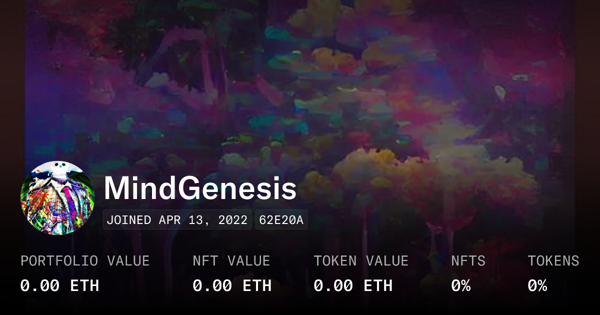 MindGenesis - Perfil | OpenSea