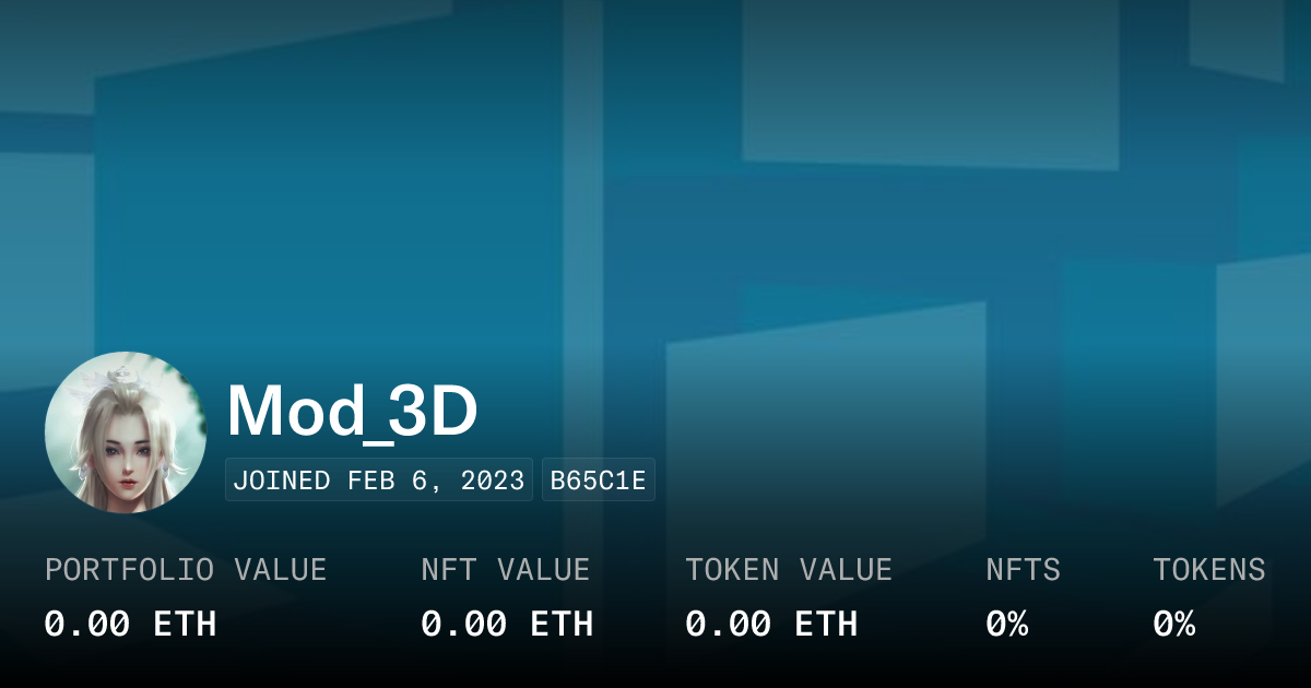 Mod_3D - Profile | OpenSea