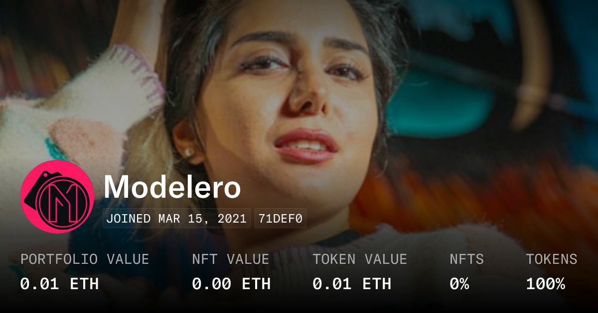 Modelero - Profile | OpenSea