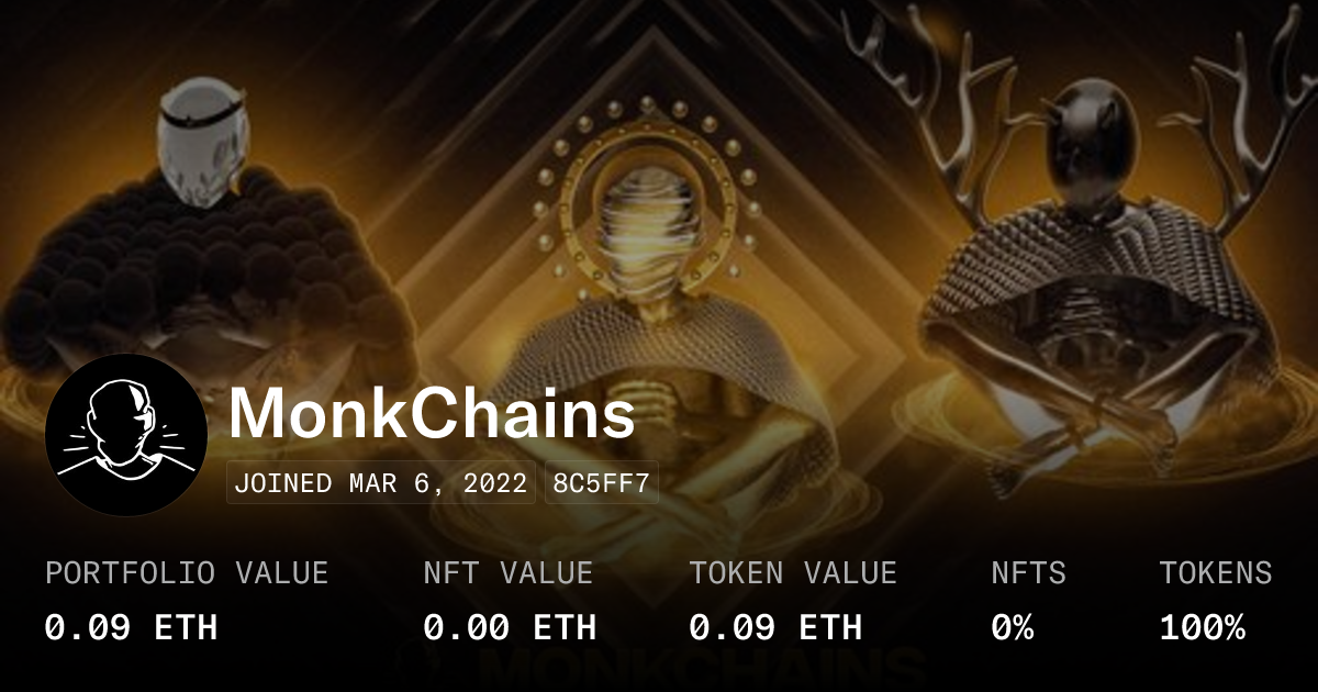 MonkChains - Profile | OpenSea
