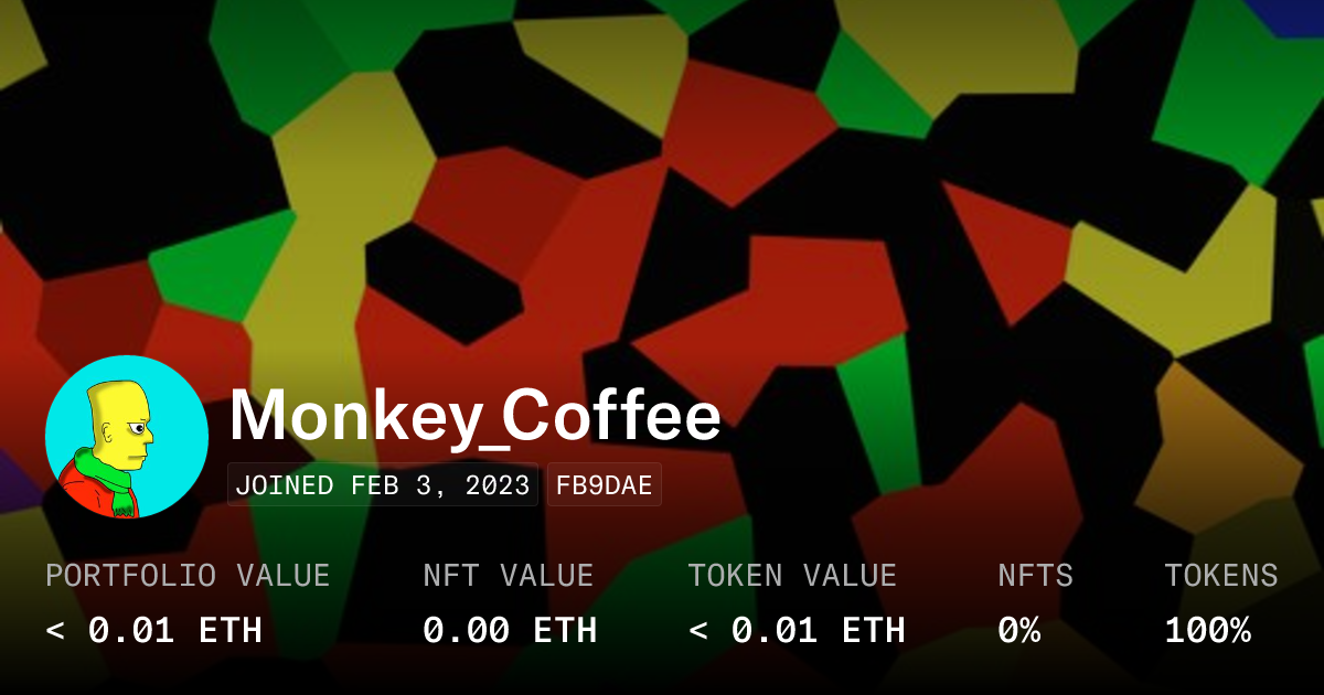 Monkey_Coffee - Profile | OpenSea