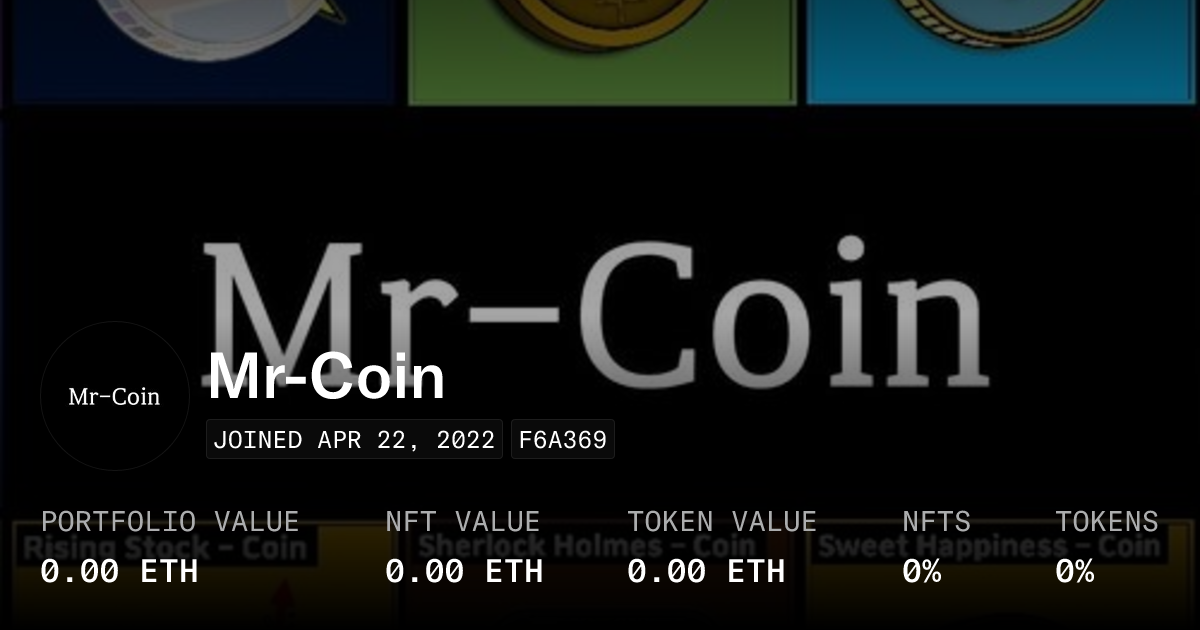Mr-Coin - Profile | OpenSea