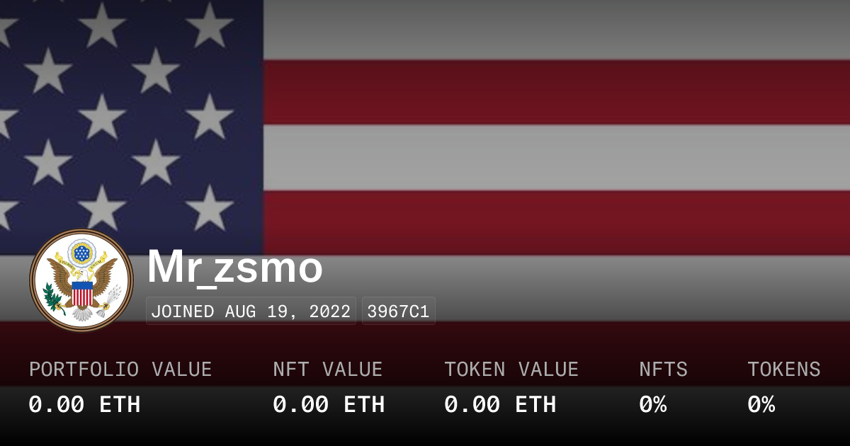 Mr_zsmo - Profile | OpenSea