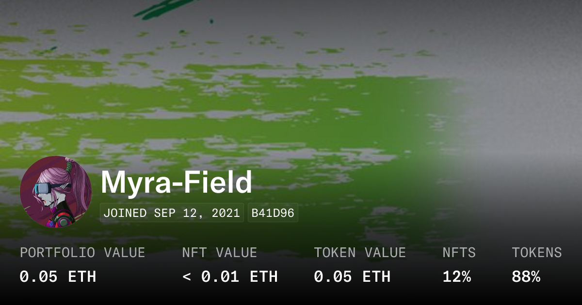 Myra-Field - Profile | OpenSea