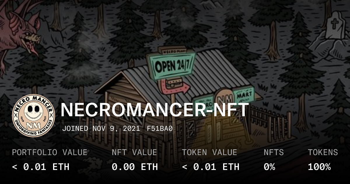 NECROMANCER-NFT - Perfil | OpenSea