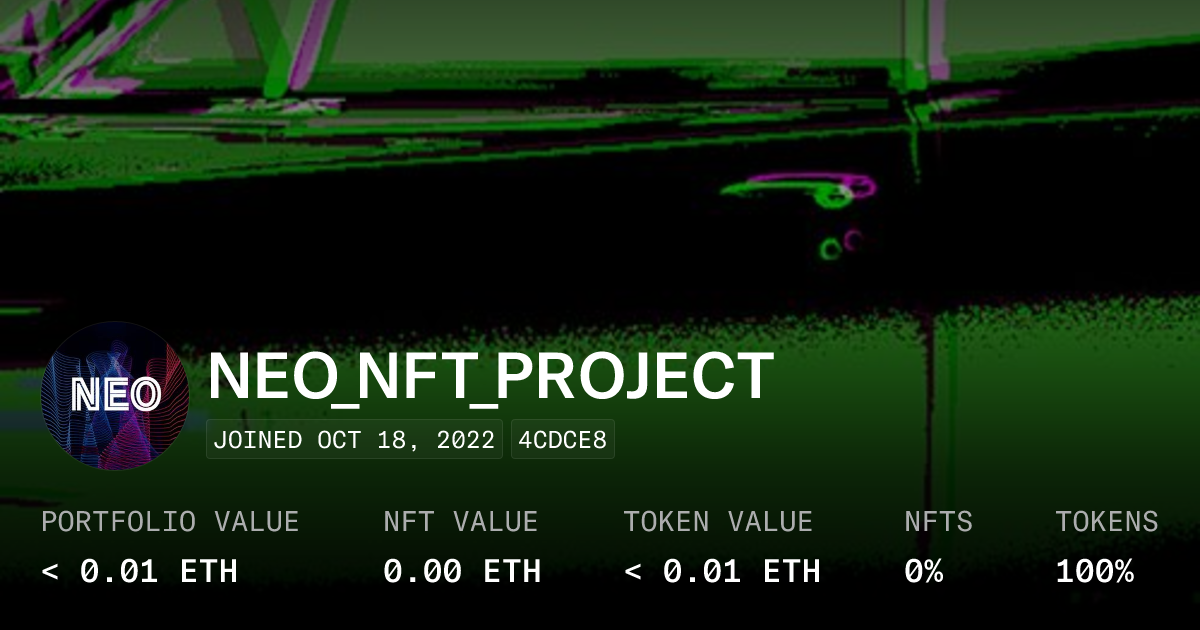 NEO_NFT_PROJECT - プロフィール | OpenSea