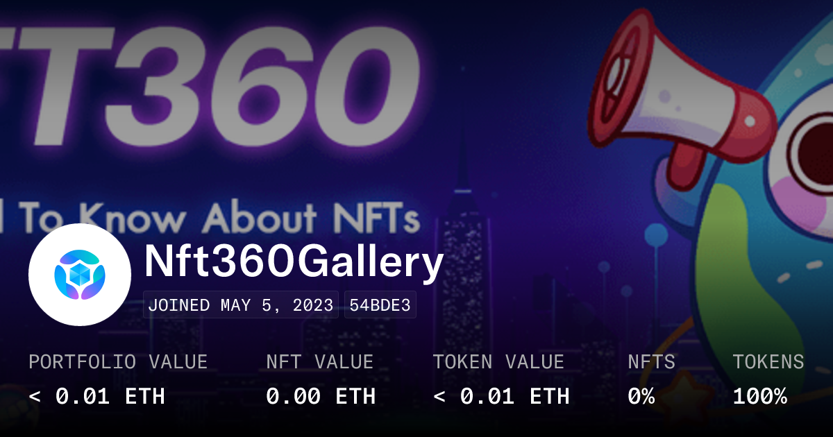 Nft360Gallery - Profile | OpenSea