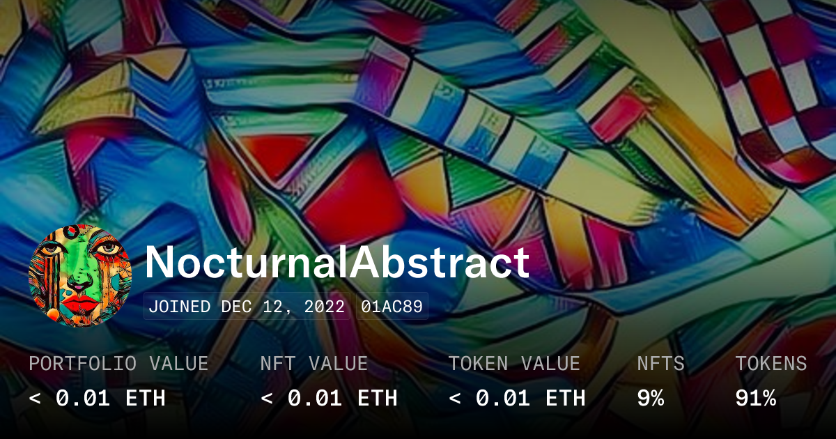 NocturnalAbstract - Profile | OpenSea